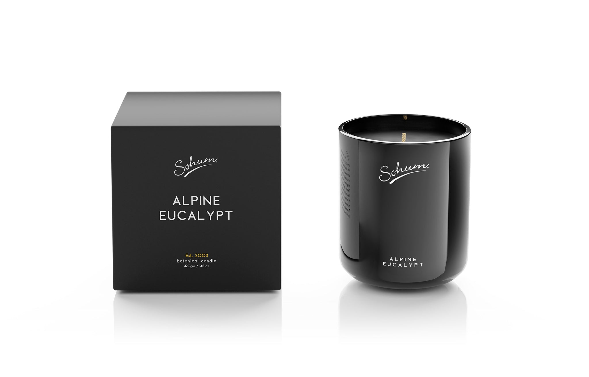 SOHUM Signature Candle Alpine Eucalypt