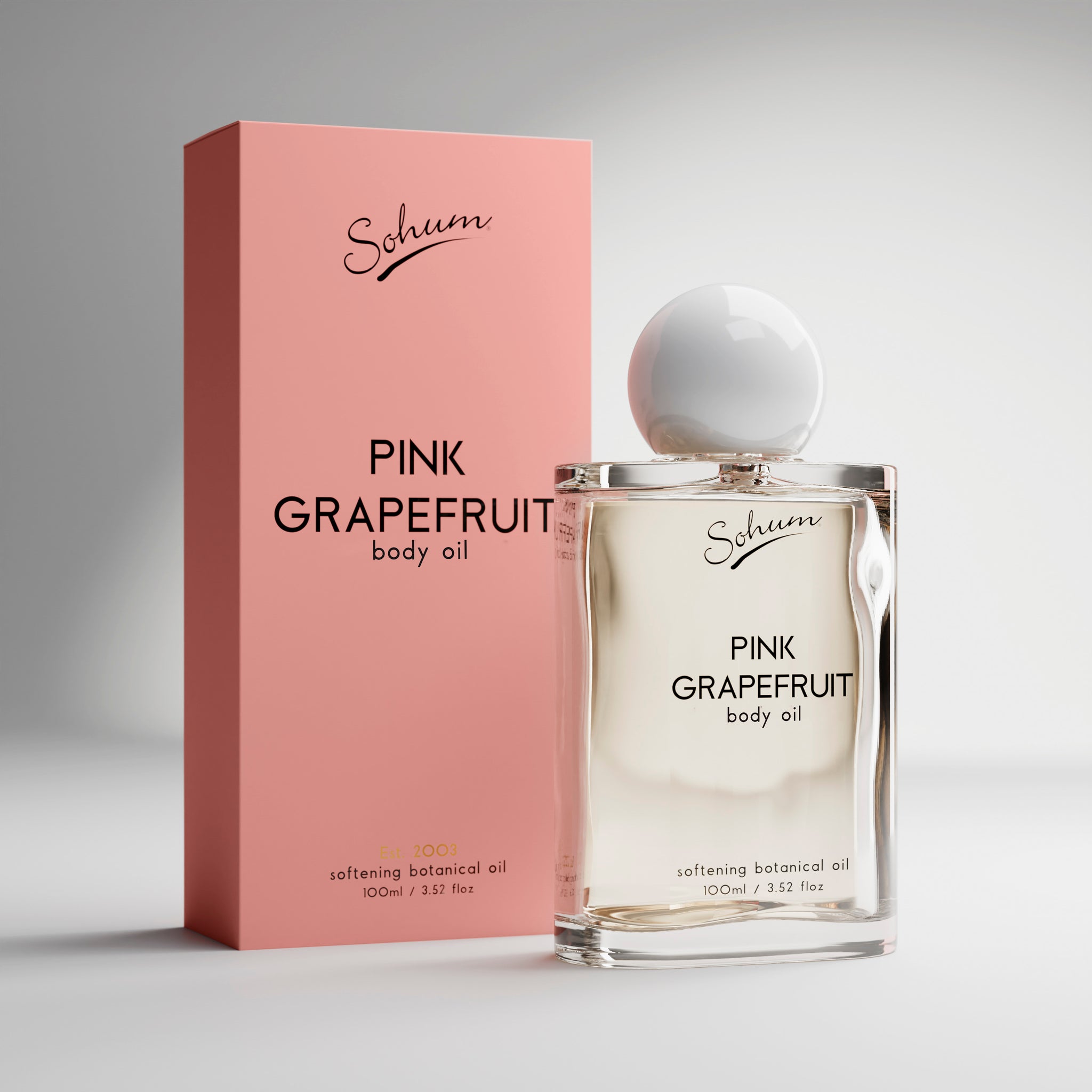 SOHUM Pink Grapefruit Body Oil