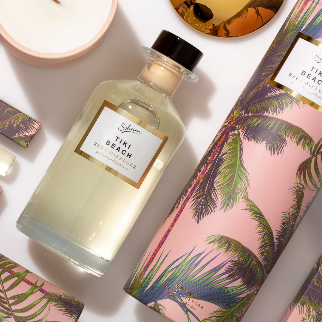 SOHUM Tiki Beach Reed Diffuser