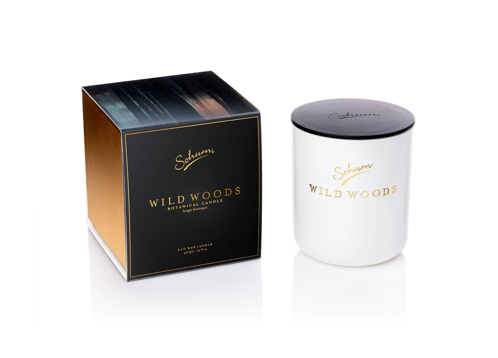 SOHUM Wild Woods Eco Wax Candle